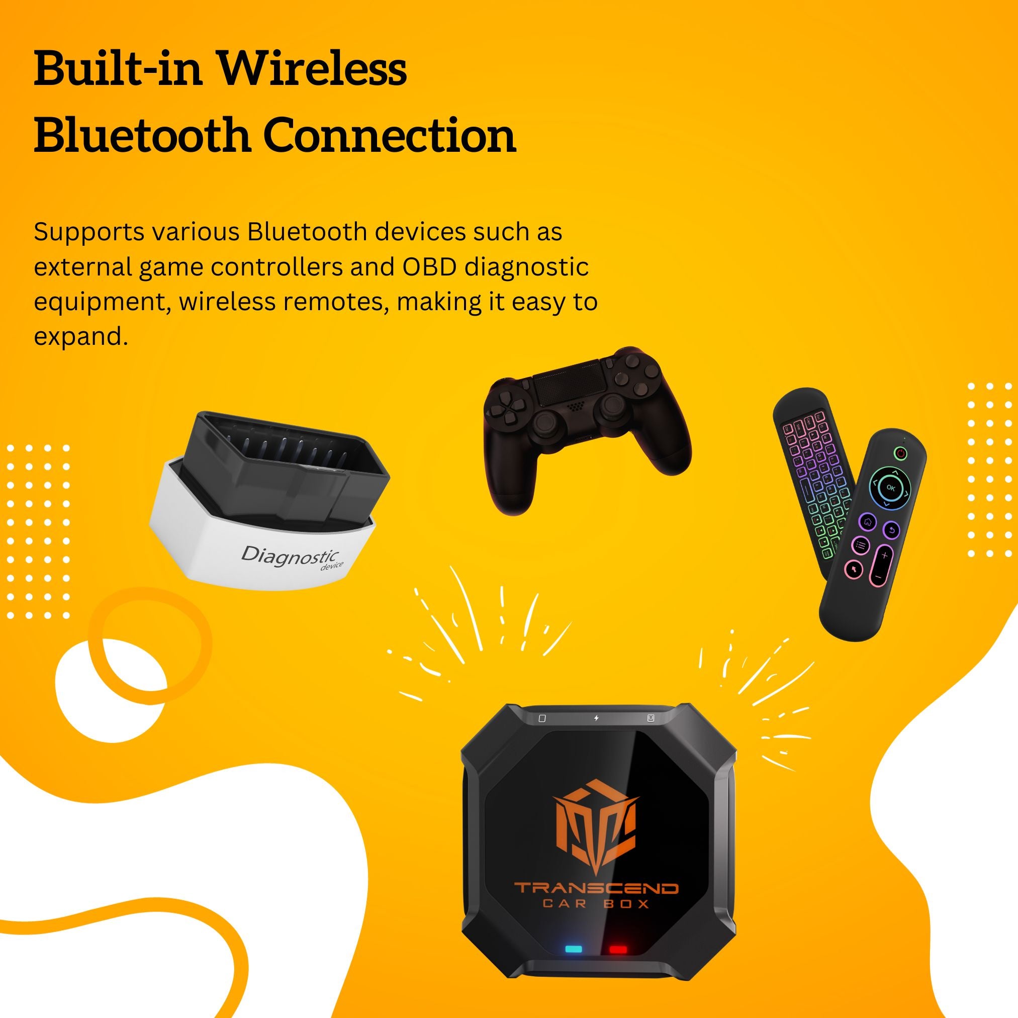 How to Connect External Bluetooth Devices to the Transcend Car Box