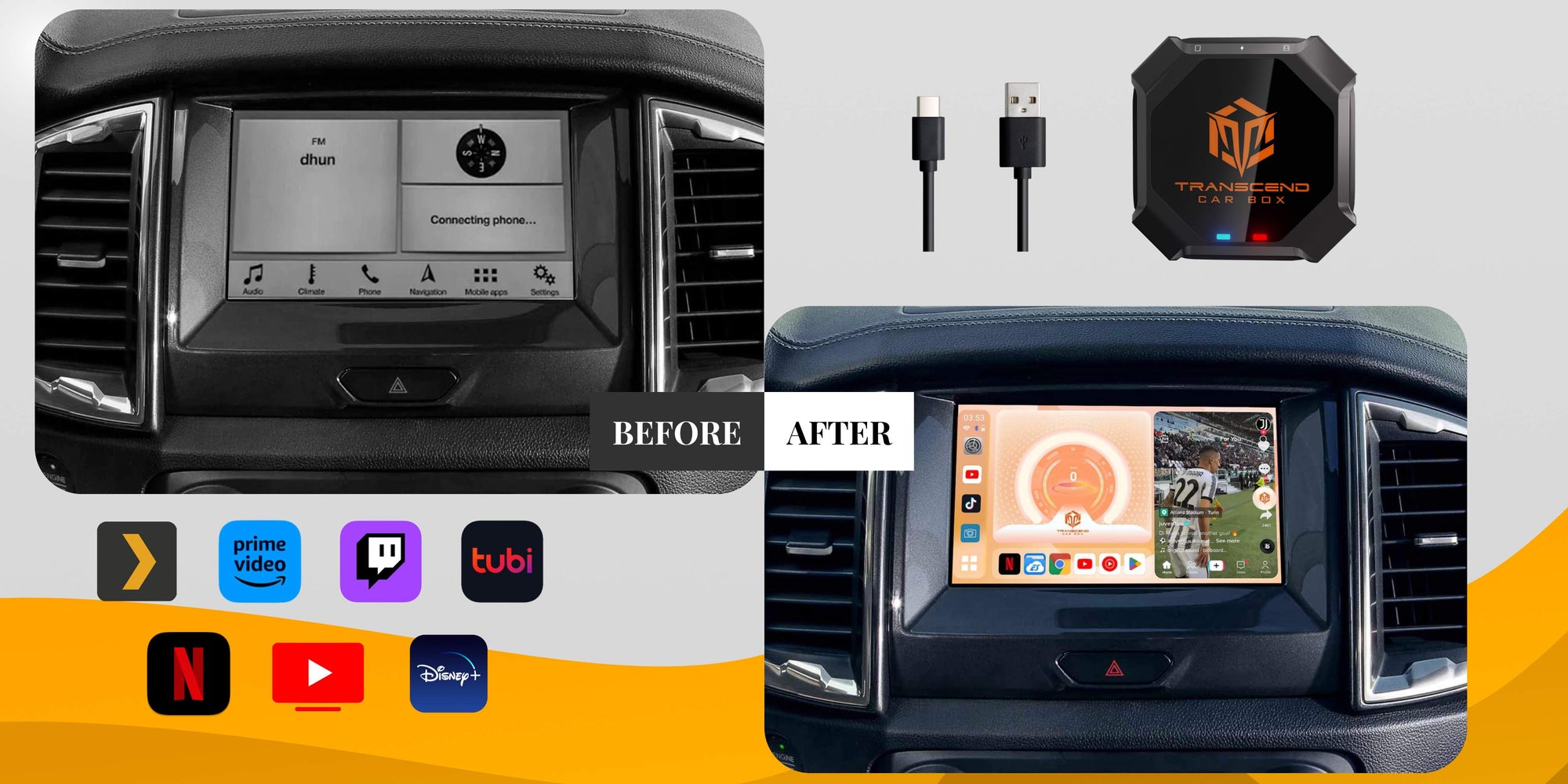 Transcend Car Box | Unlock Your CaPlay's Hidden Features